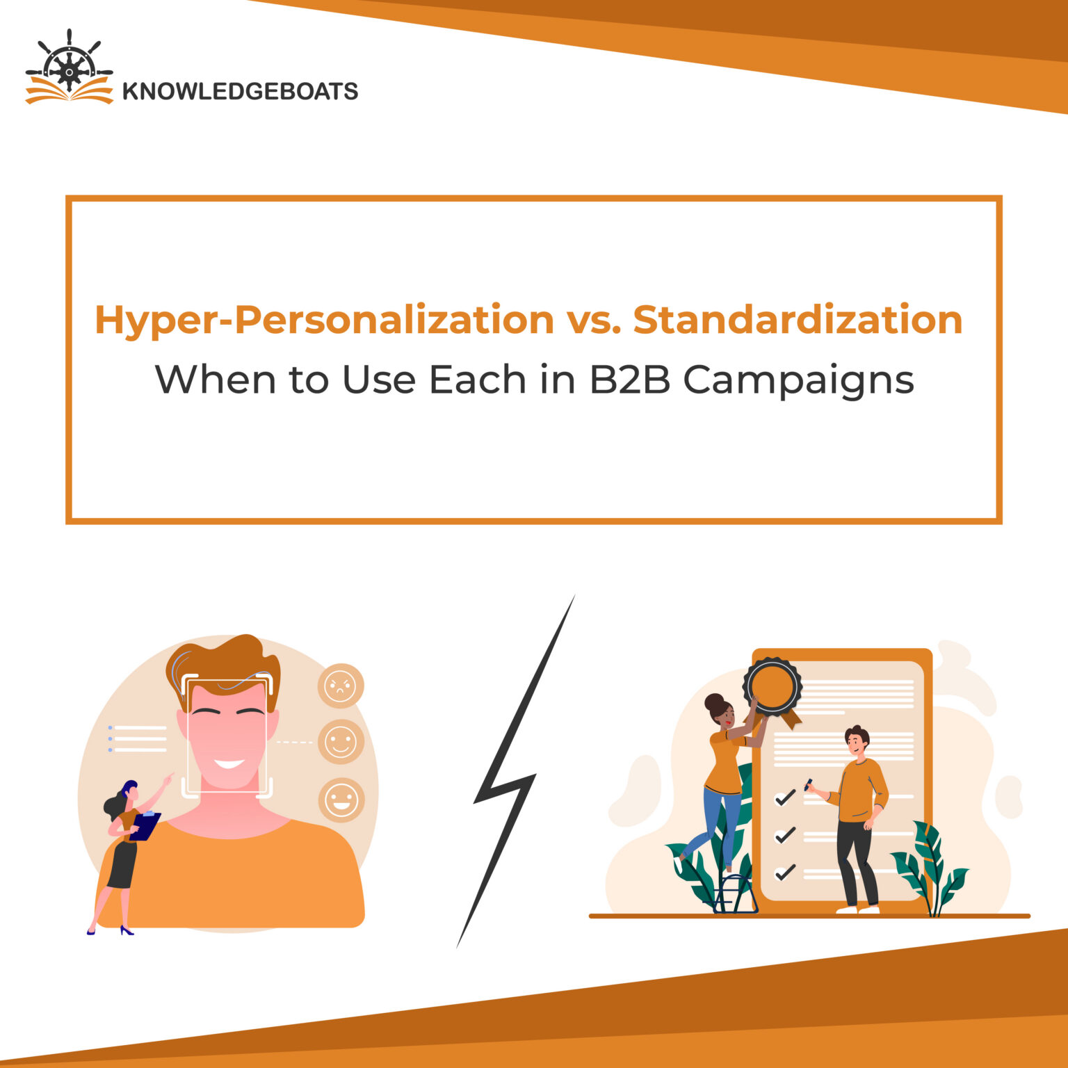 Hyper-Personalization vs. Standardization: A Guide for Smarter B2B Campaigns